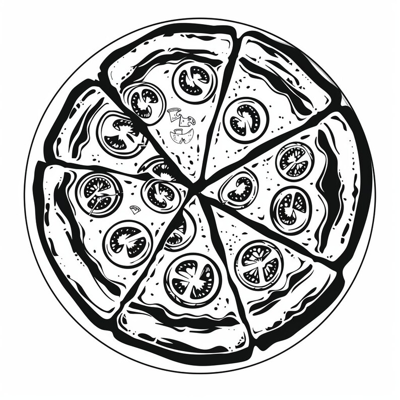 Pizza Svg, Pizza Svg Bundle, Pizza Svg File, Pizza Silhouette, Pizza ...