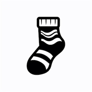 Socks Svg, Socks Svg Bundle, Sock Silhouette, Socks Cut Files, Socks ...