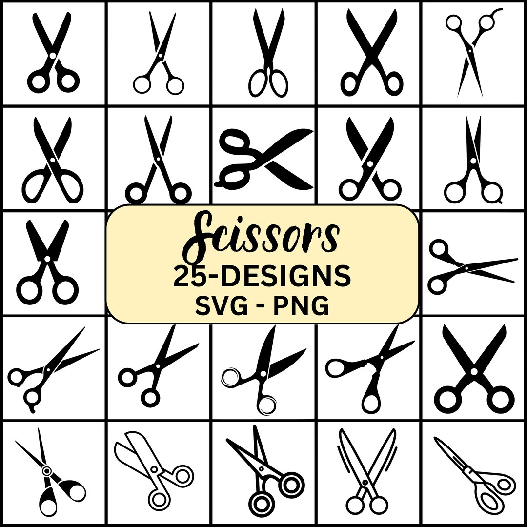 Scissors Svg, Scissors Svg Bundle, Scissors Png Files, Scissors ...