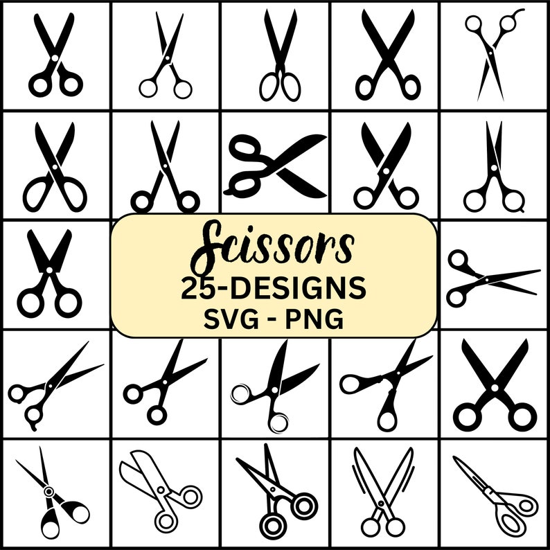Scissors Svg, Scissors Svg Bundle, Scissors Png Files, Scissors ...