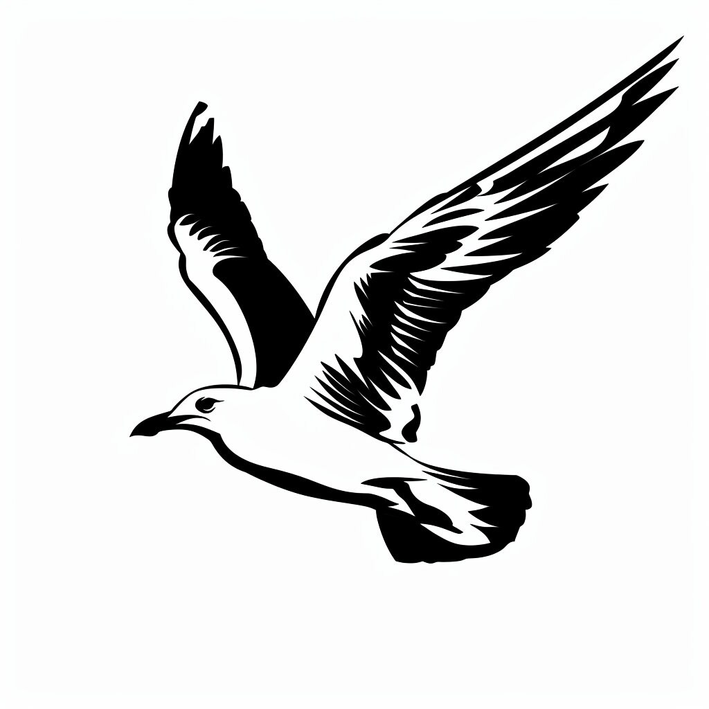 Seagull Svg, Seagull Svg Bundle, Seagull Svg File, Seagull Silhouette ...