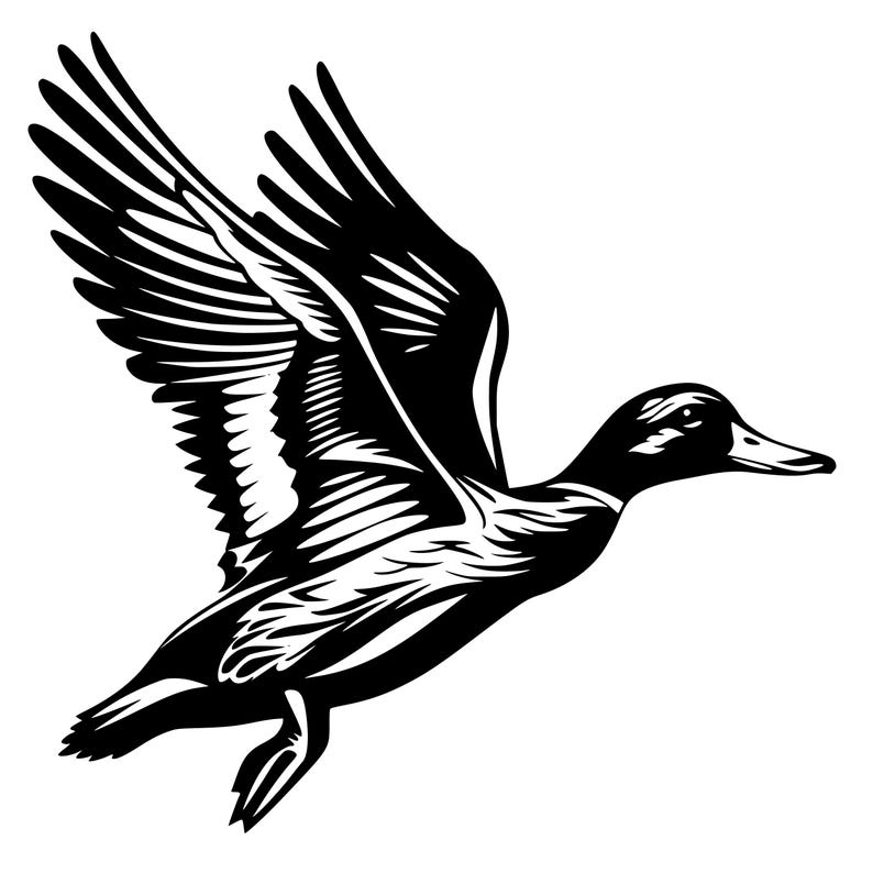 Duck Svg, Duck Svg Bundle, Duck Silhouette, Duck Svg Png, Duck Clipart ...