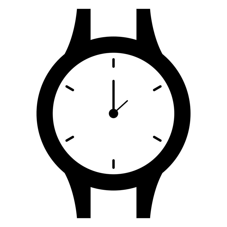 Wrist Watch Svg, Wrist Watch Svg Bundle, Wrist Watch Png Files, Wrist ...