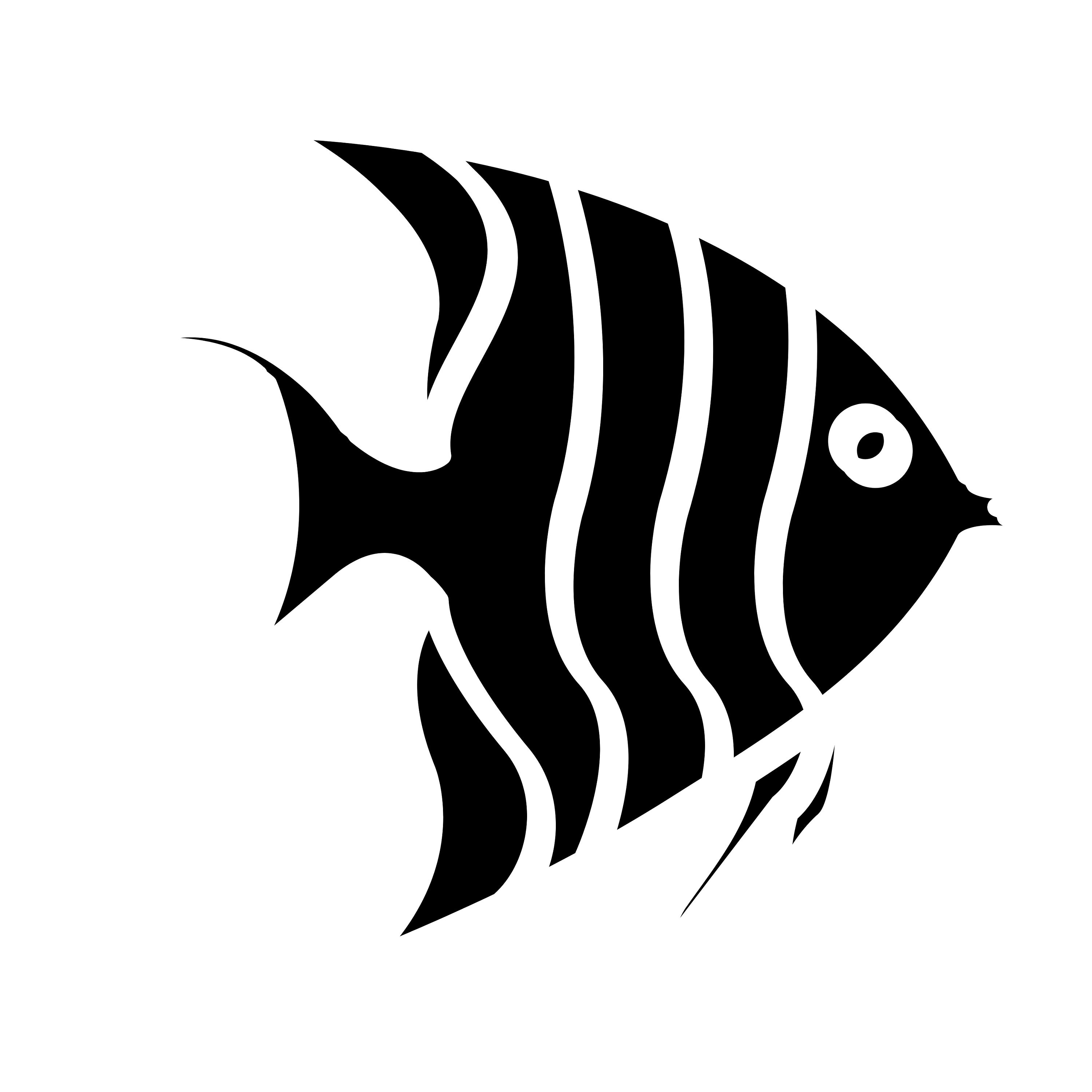 Angel Fish Svg, Angle Fish Silhouette, Fish Svg, Fish Silhouette, Fish ...