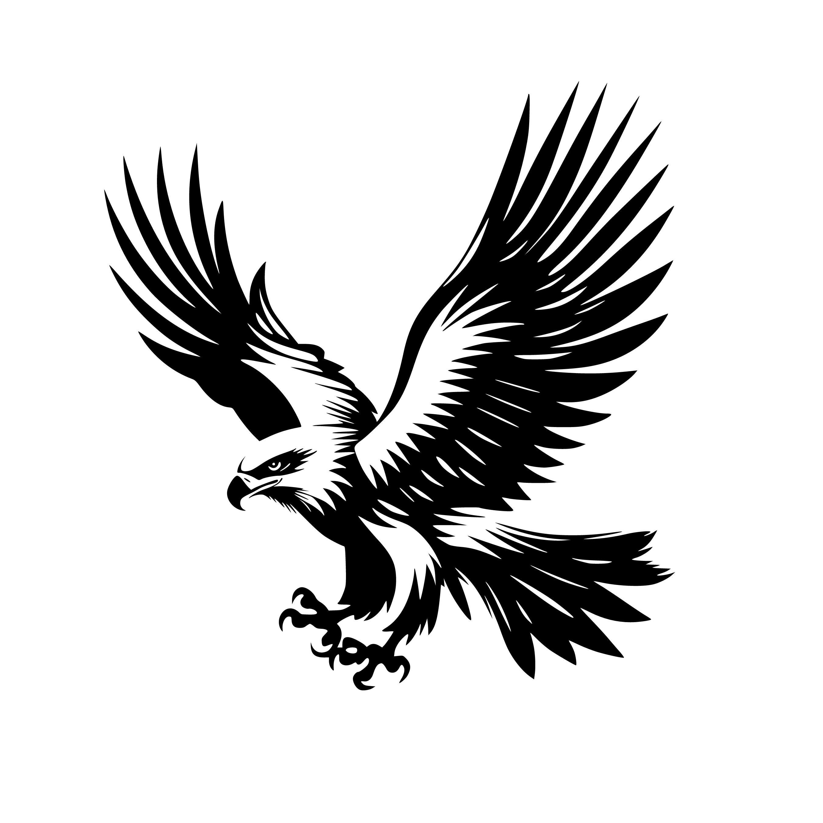 Eagle Svg, Eagle Svg Bundle, Eagle Silhouette, Eagle Svg Files, Eagle ...