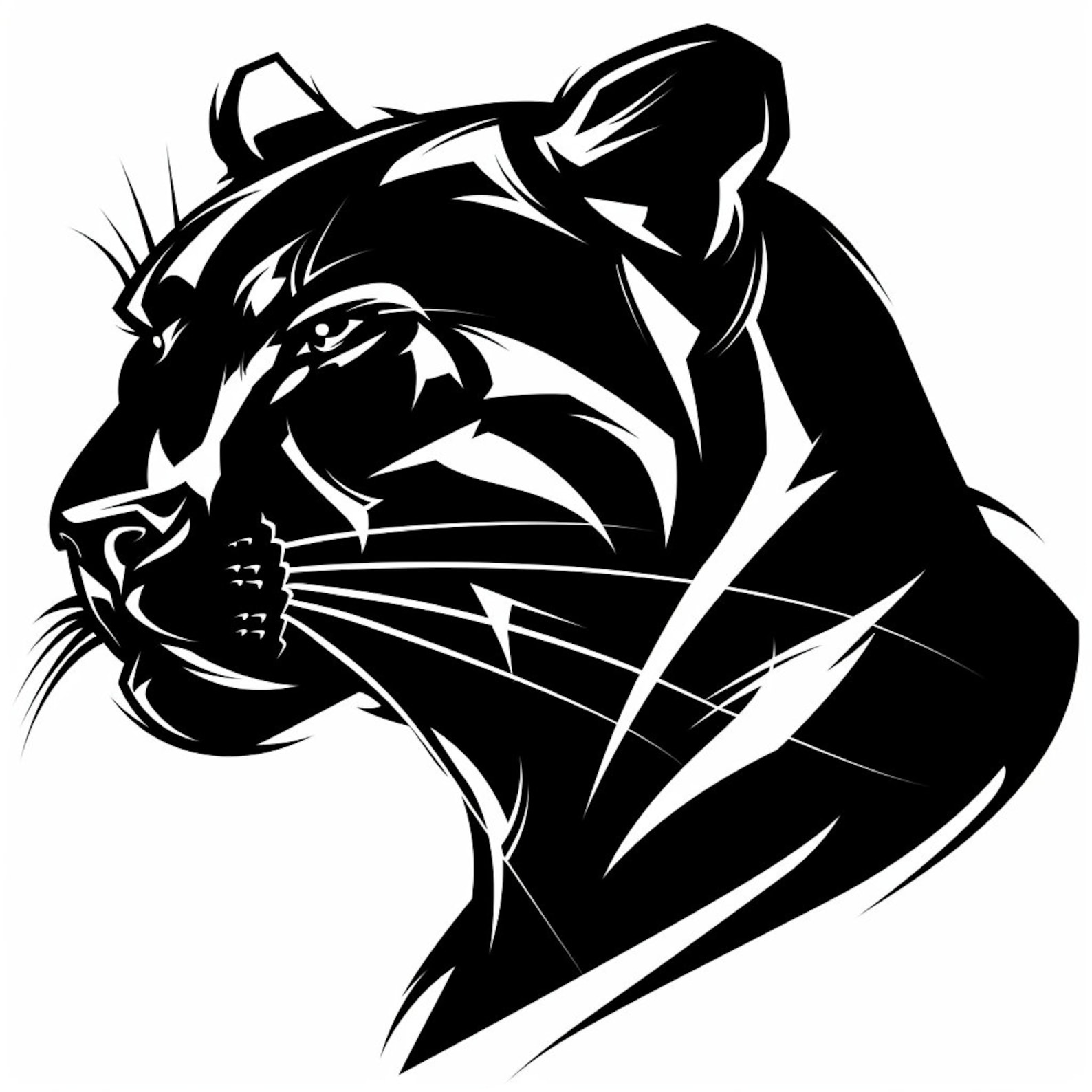 Panther Svg, Panther Svg Bundle, Black Panther Svg, Panther Silhouette ...