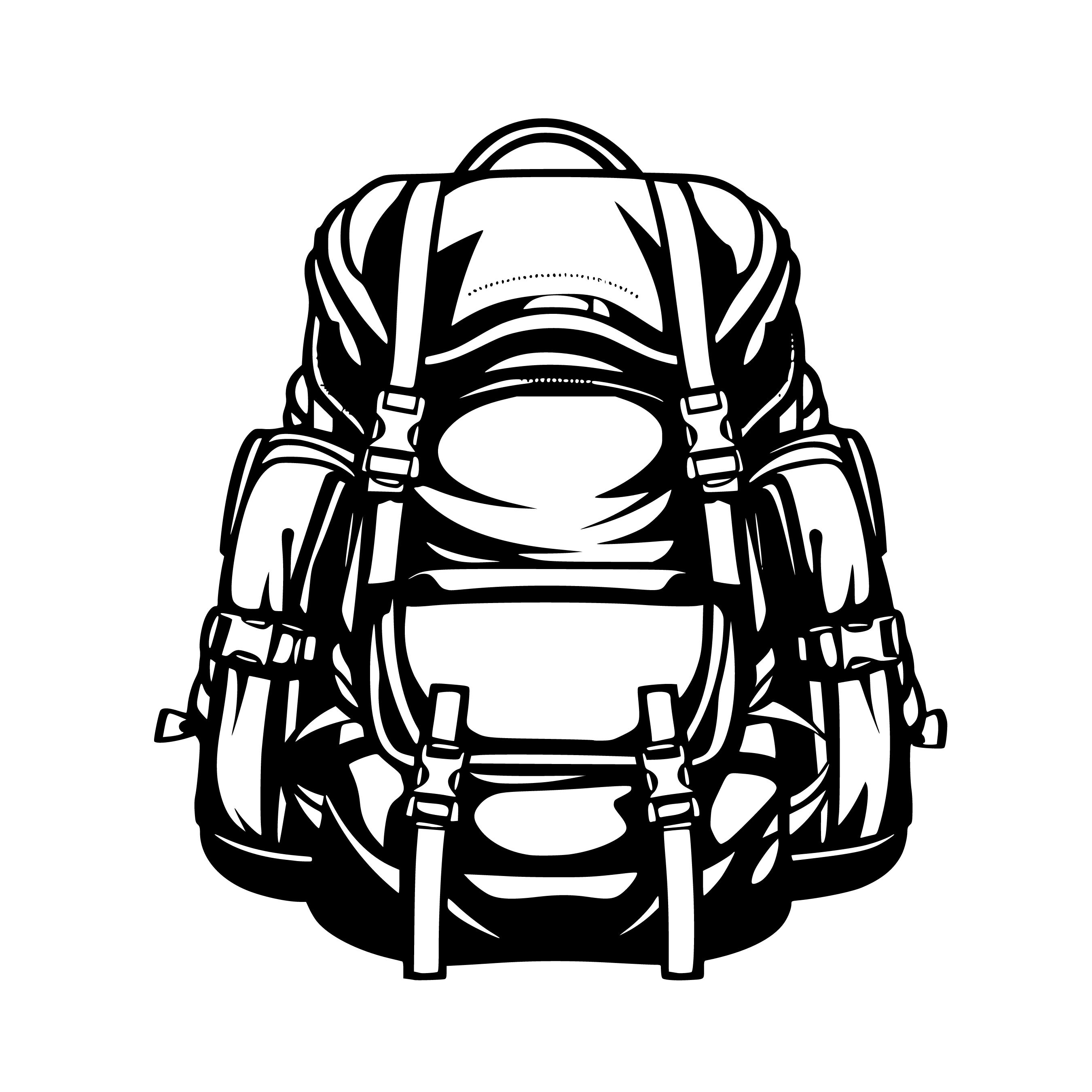 Backpack Svg, Backpack Svg Bundle, Backpack Silhouette, Backpack Cricut ...