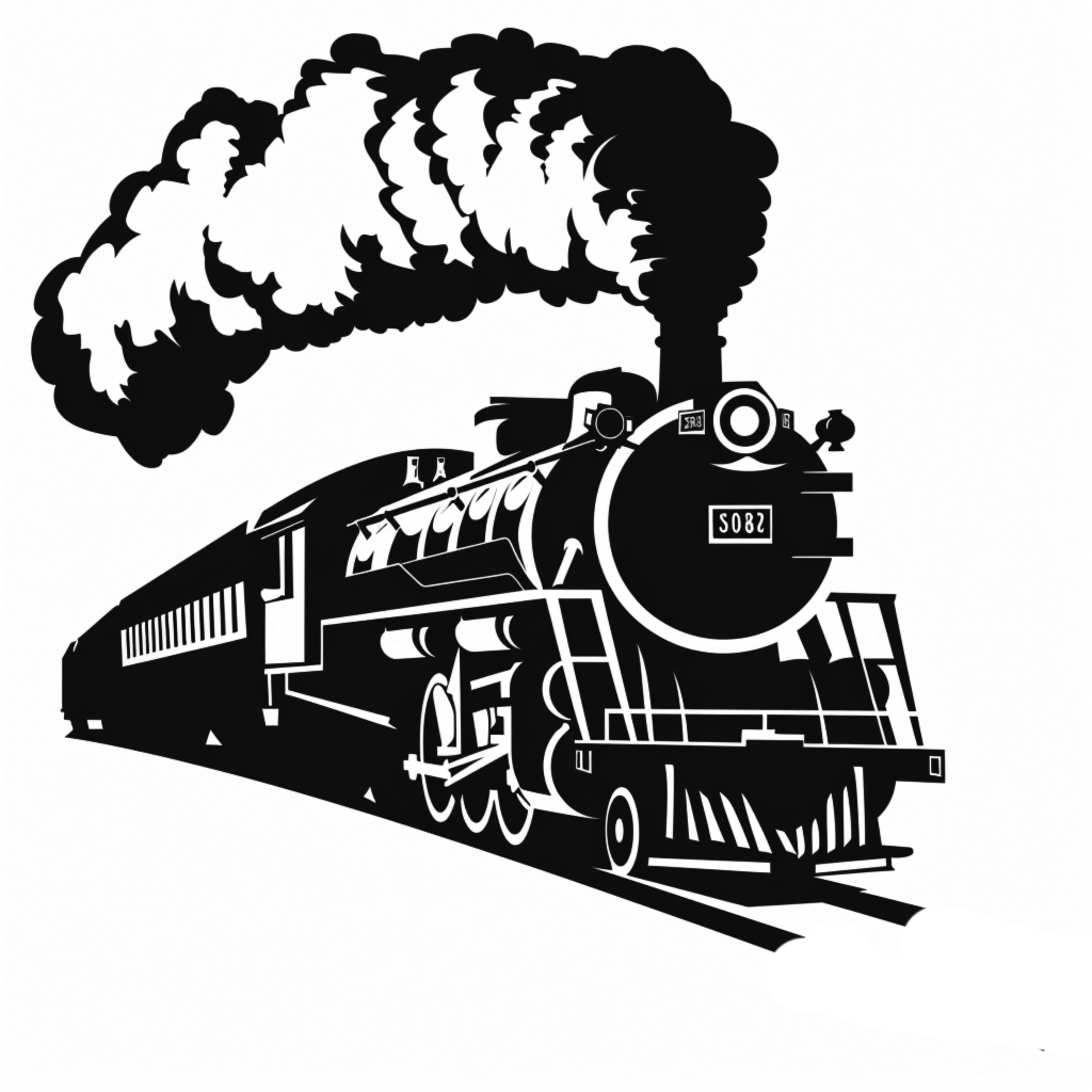 Train Svg, Train Svg Bundle, Train Svg File, Train Silhouette, Bullet ...