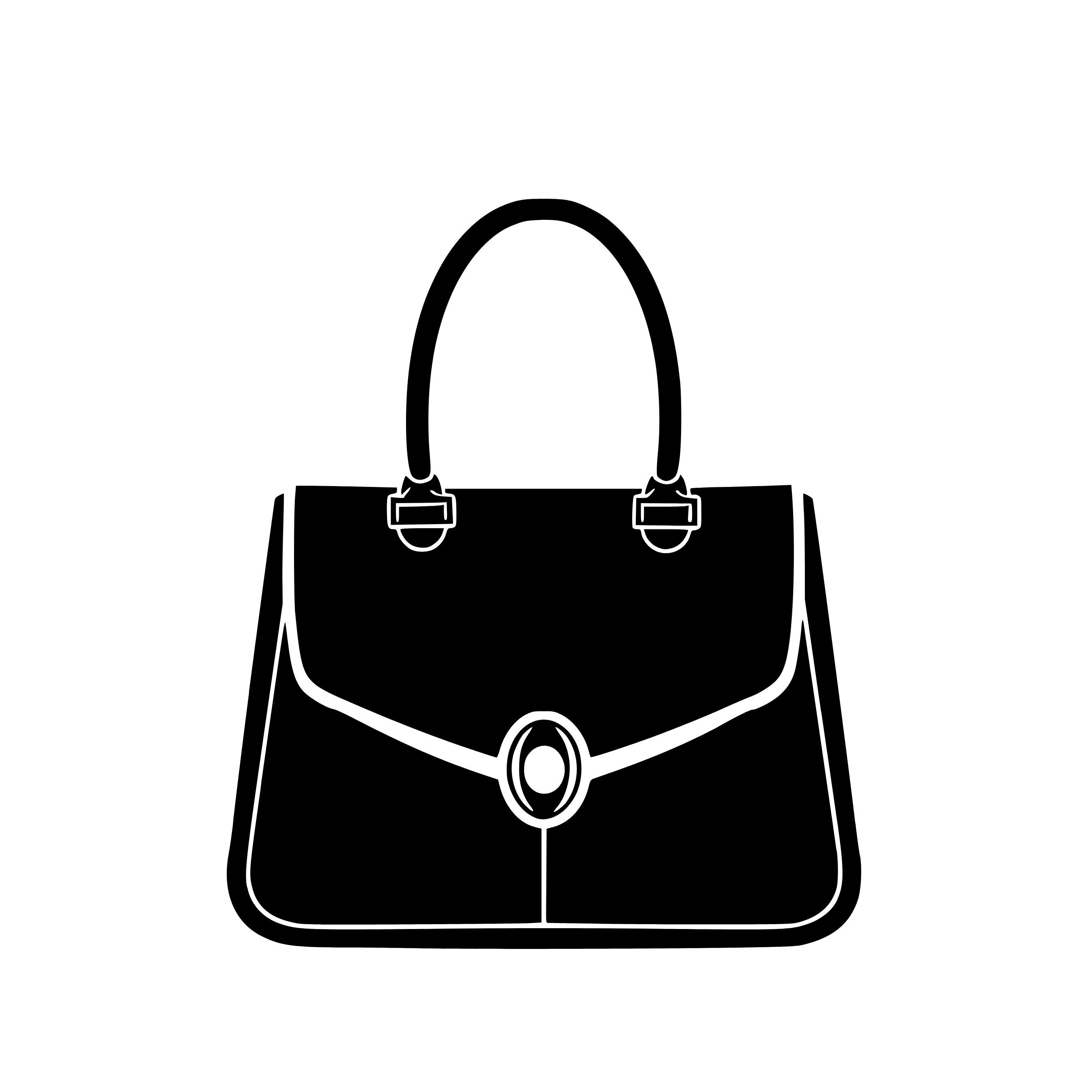 Handbag Svg, Handbag Silhouette, Handbag Svg Png, Handbag Clipart ...