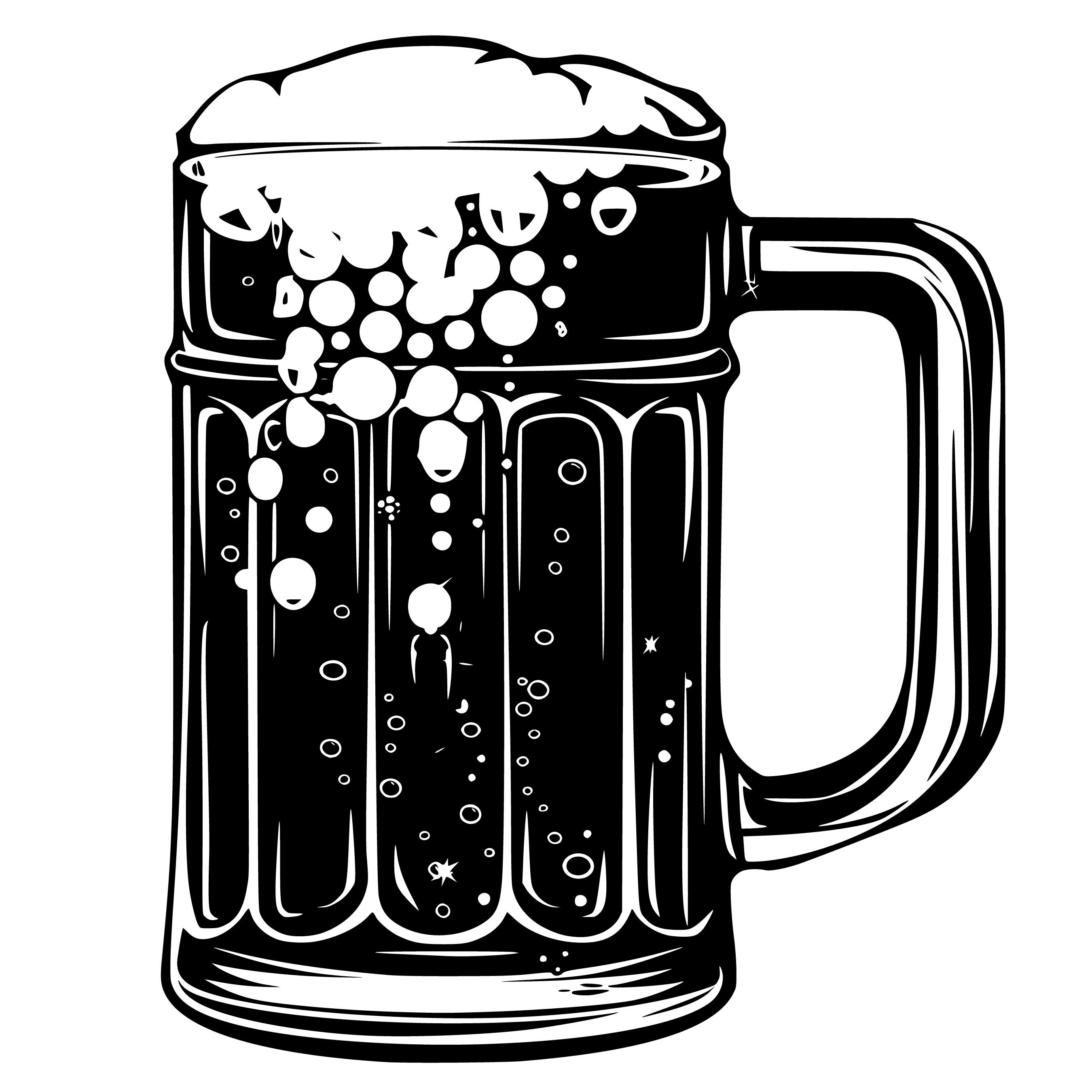 Beer Mug Svg, Beer Svg, Beer Glass Svg, Beer Bottle Svg, Beer Mug ...