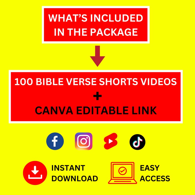 Bible Verses Scriptures Video Reels Bundle Instagram Post Video ...