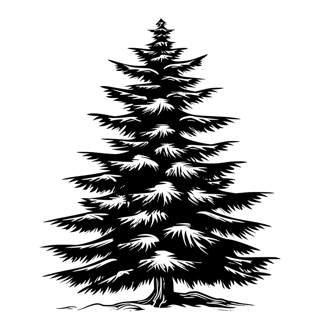 Pine Svg, Pine Tree Svg, Pine Tree Silhouette, Pine Forest Svg ...