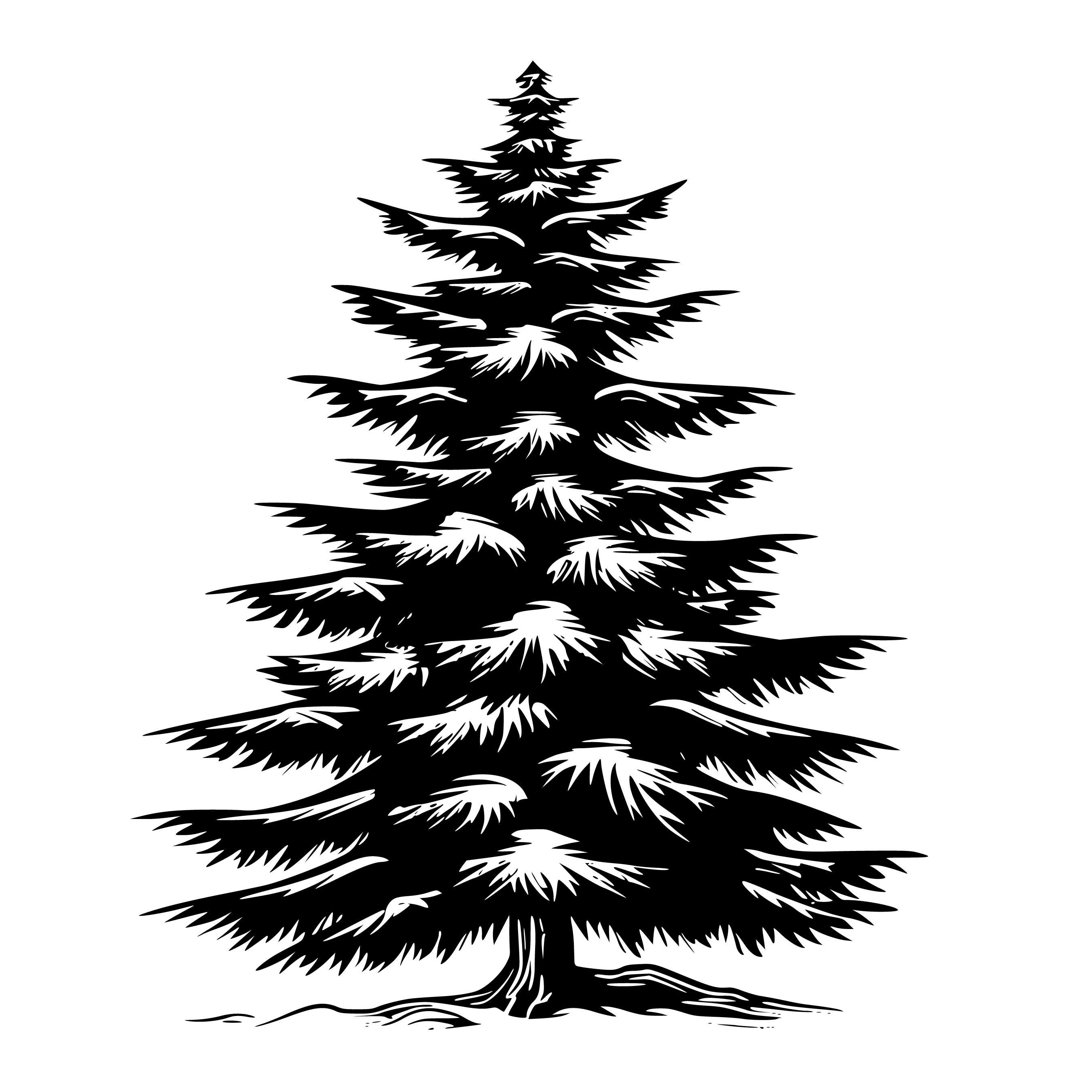 Pine Svg, Pine Tree Svg, Pine Tree Silhouette, Pine Forest Svg ...