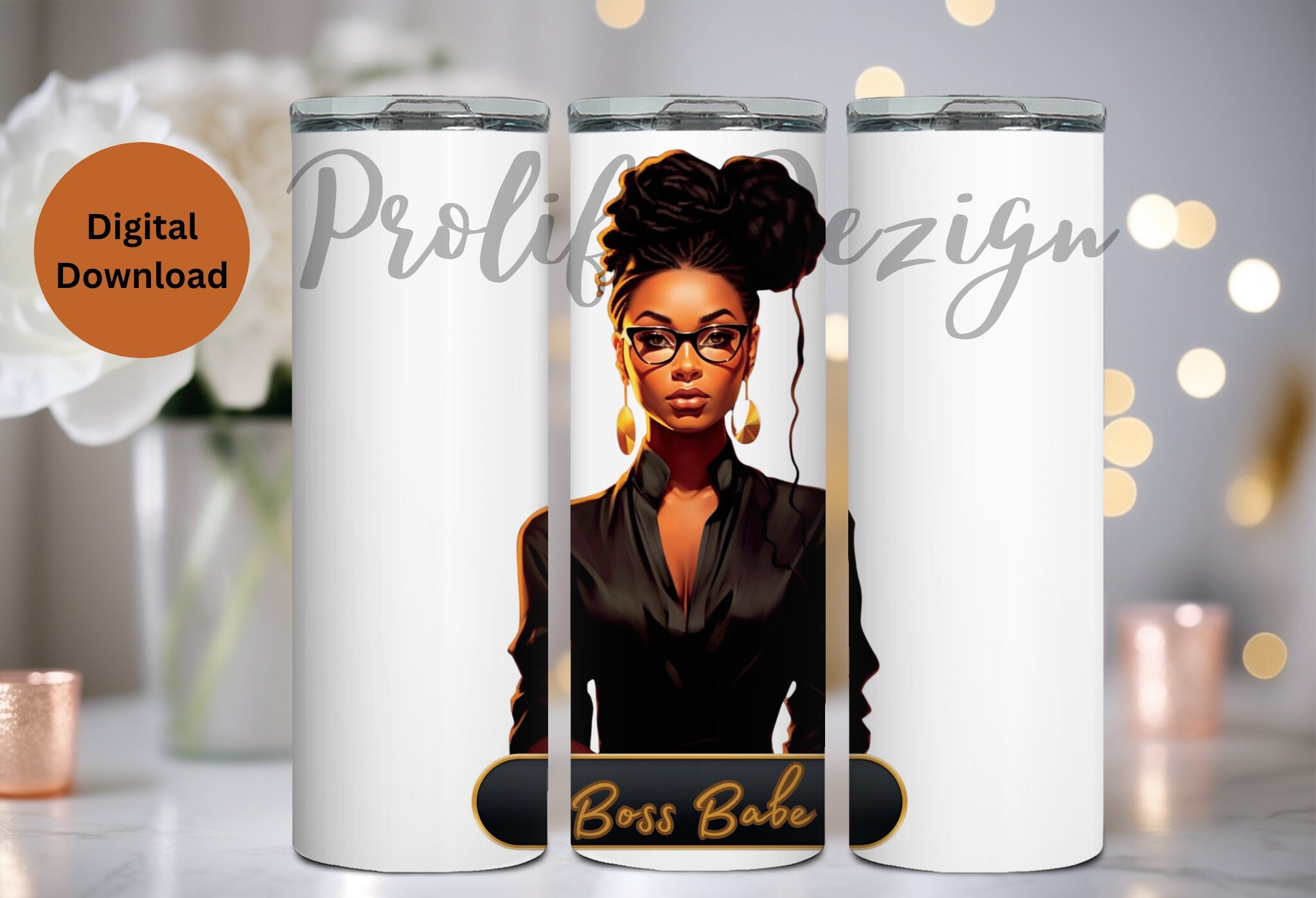Boss Babe Beautiful Black Woman Business Woman High - Etsy