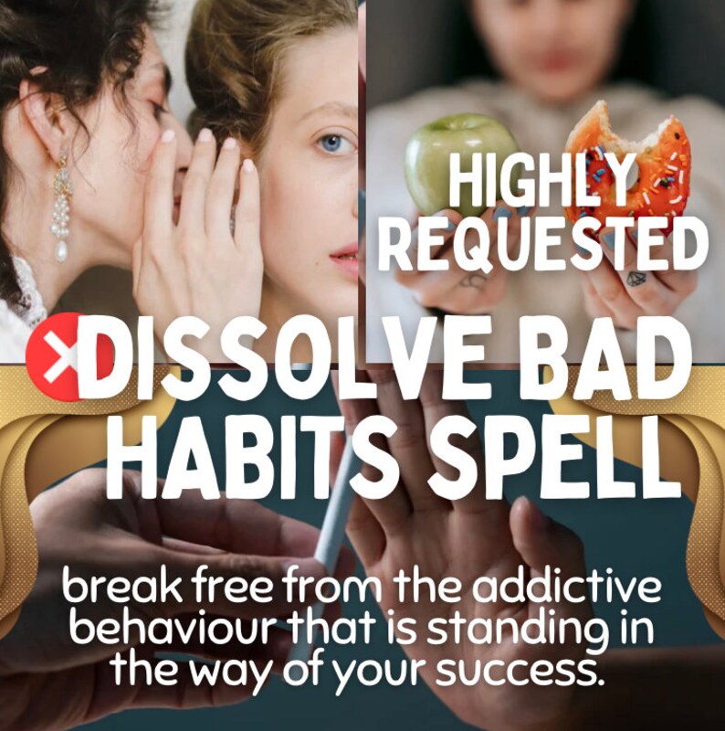 How to BREAK Bad Habits, Behaviours, Addictions Breaking Spell ...
