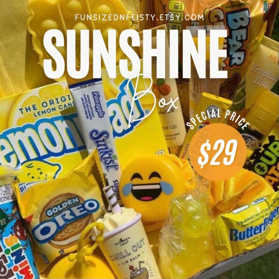 Sunshine Box Best Award Winning Candy Chocolate Mailer Valentine ...