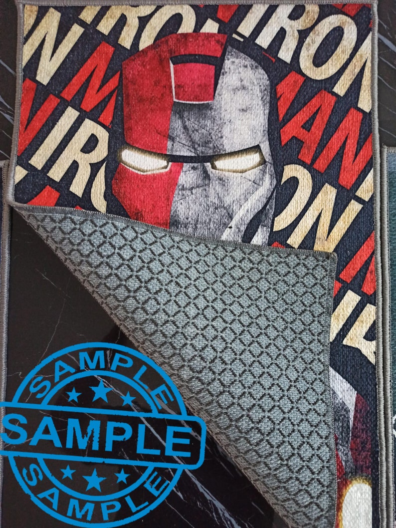 Twisted Theme Rug Wanted Poster Decor Gamer Rug Gaming Room - Etsy