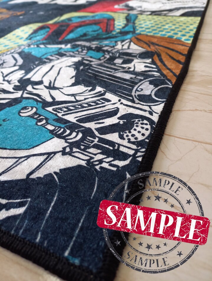 War Plane Rug, Pop Art Rug, Spitfire Rug, Aviation Rug, for Living Room ...