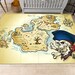 Dungeons Dragons Rug, Azuregard Map, DND Map Rug, Game Map, Boys Room ...