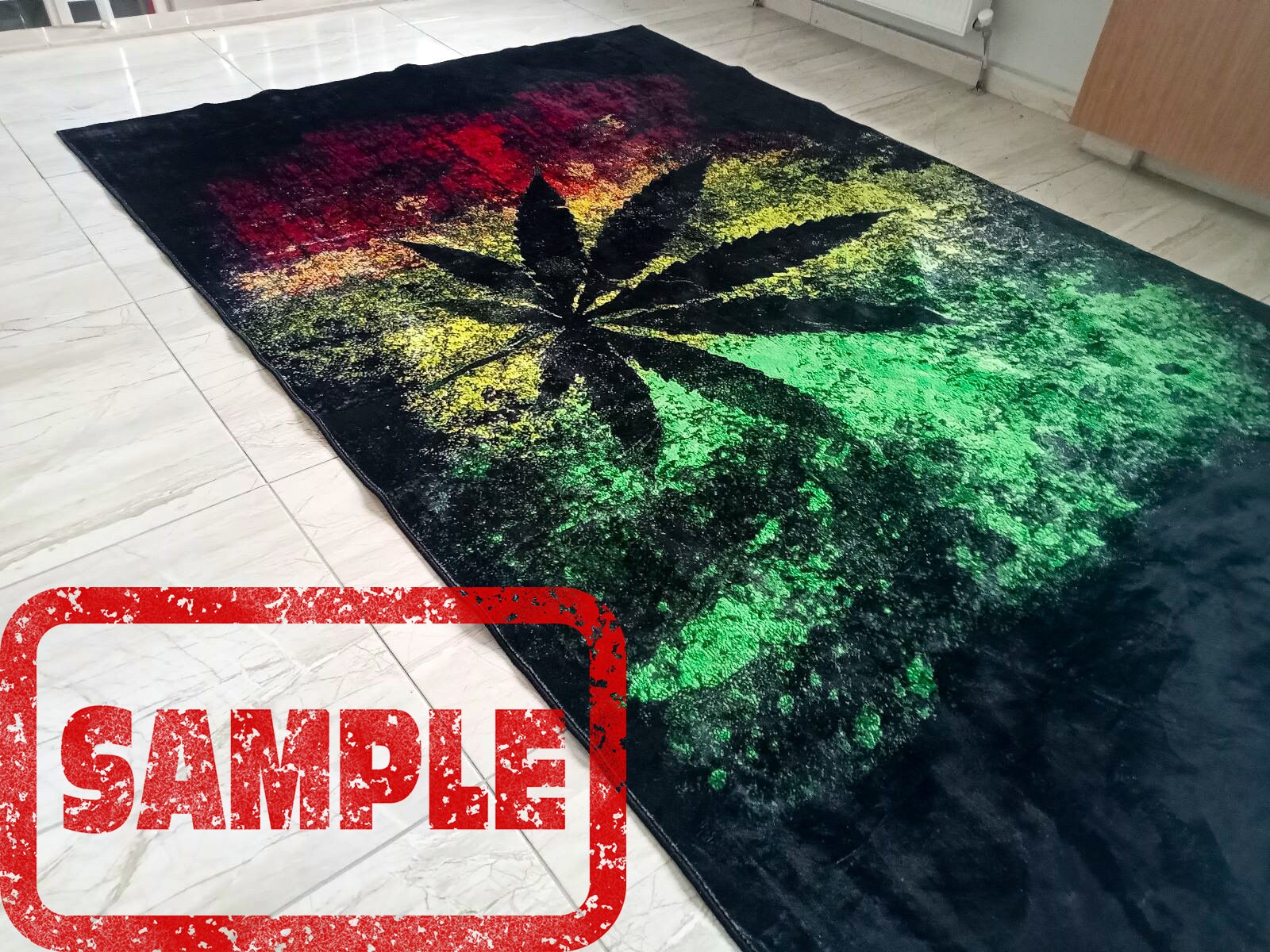 Weed Rug, Raggae Rug, Grass Pattern Rug, Smoke Rug, Modern Rug, Cool ...