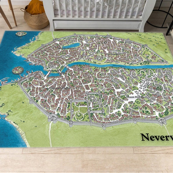 Neverwinter Map - Etsy
