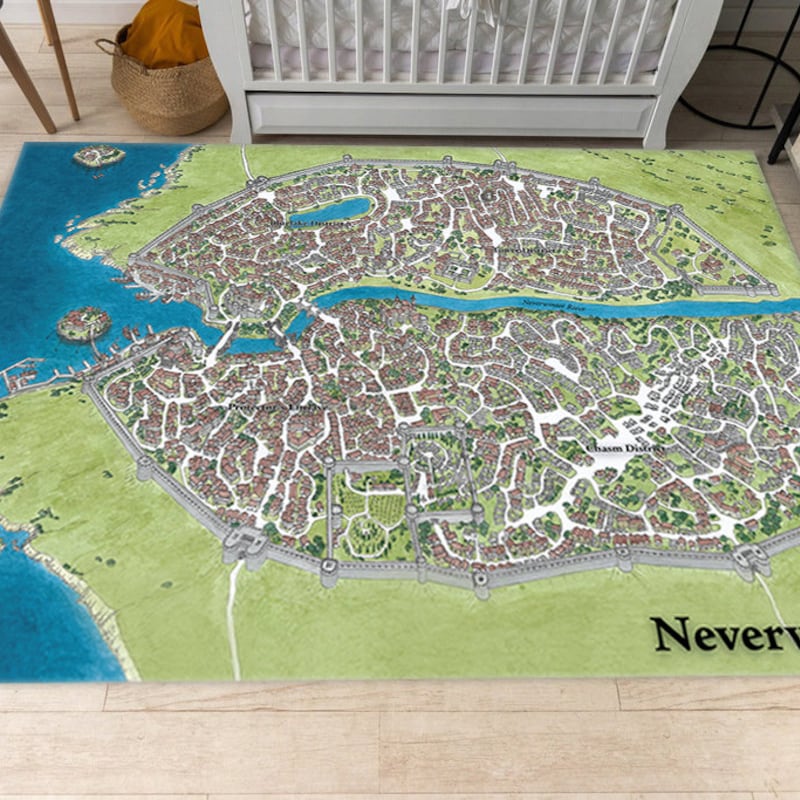 Neverwinter Map - Etsy