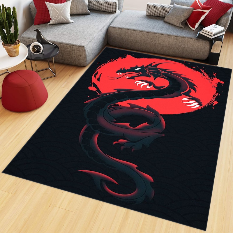 Chinese Dragon Rugs - Etsy