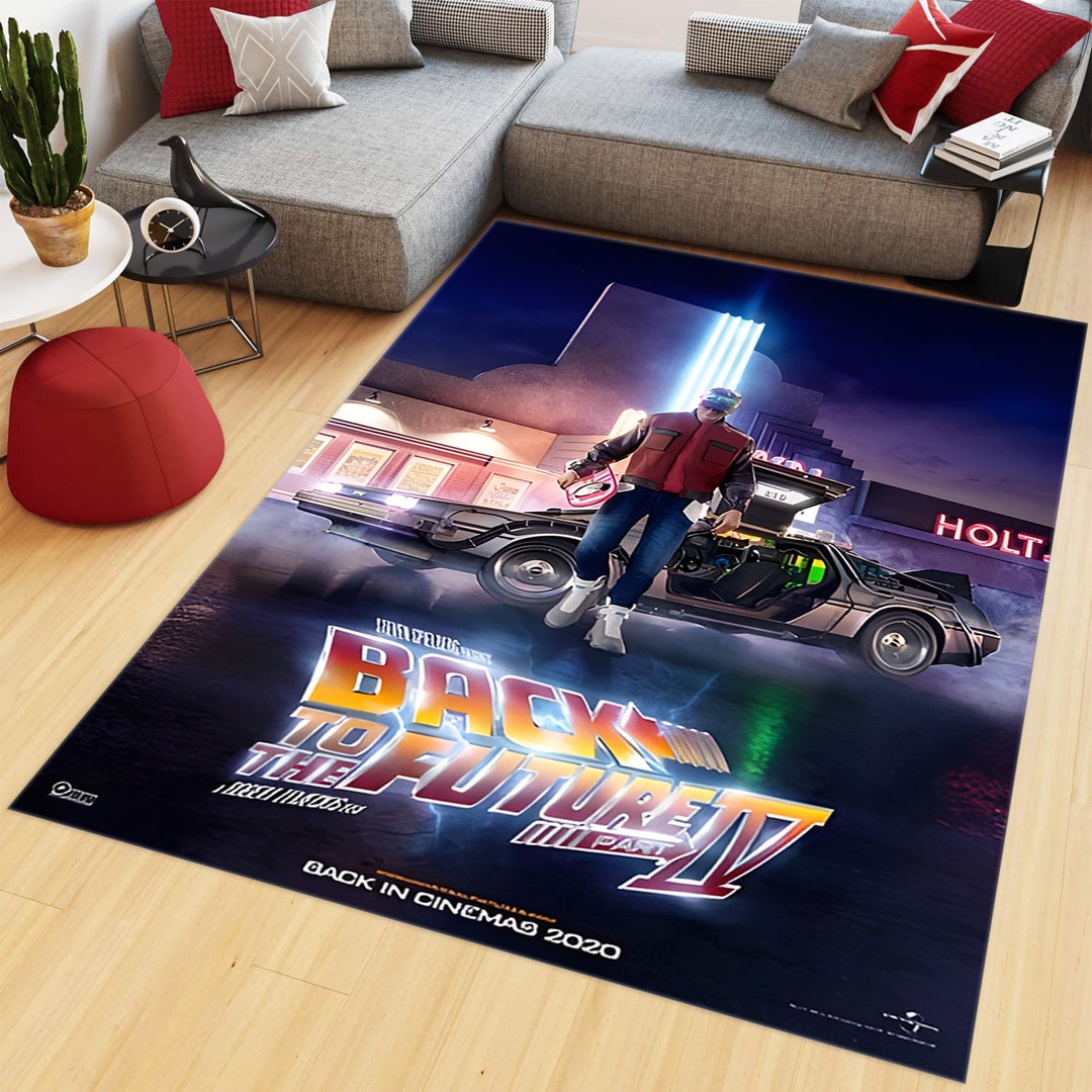 Game Rug, Back to the Future Rug, Video Game Rug, Cool Rug, Kids Room ...