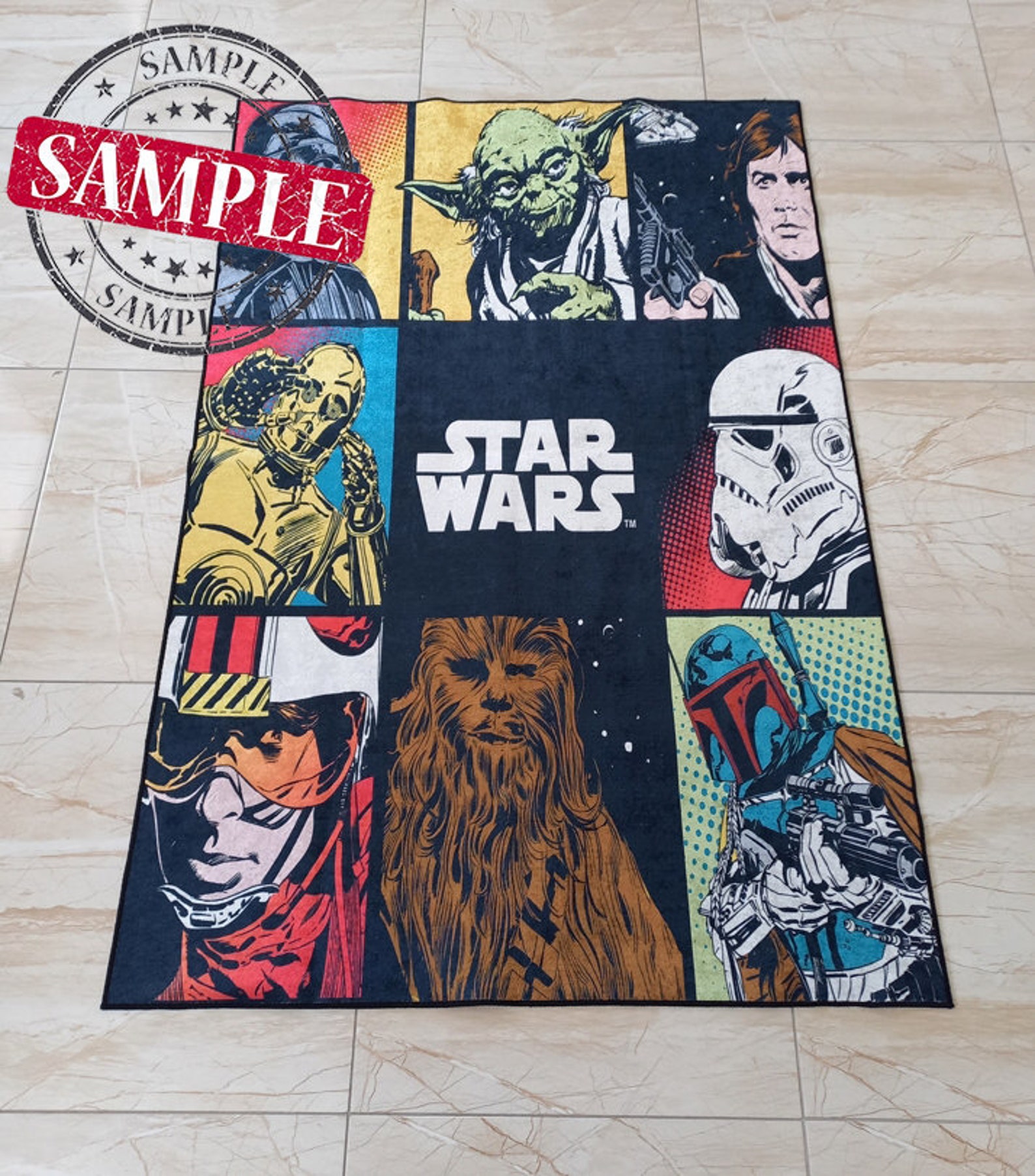 Dungeons Dragons Rug, Ruins of Thundertree Map, DND Map Rug, Game Map ...