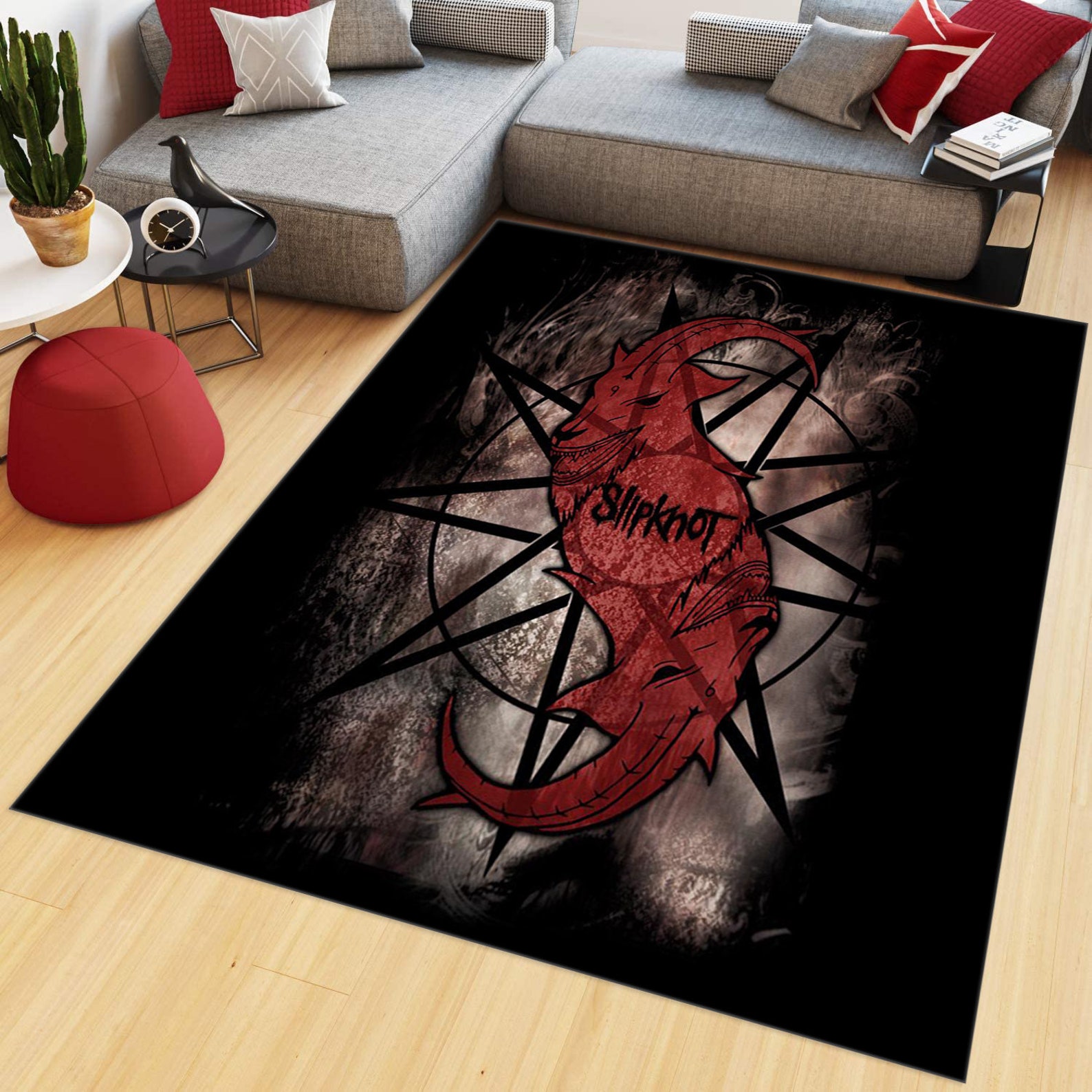 Slipknot Rug, Cool Rug, Rock Music Rug, Heavy Metal Rug, Popular Rug ...