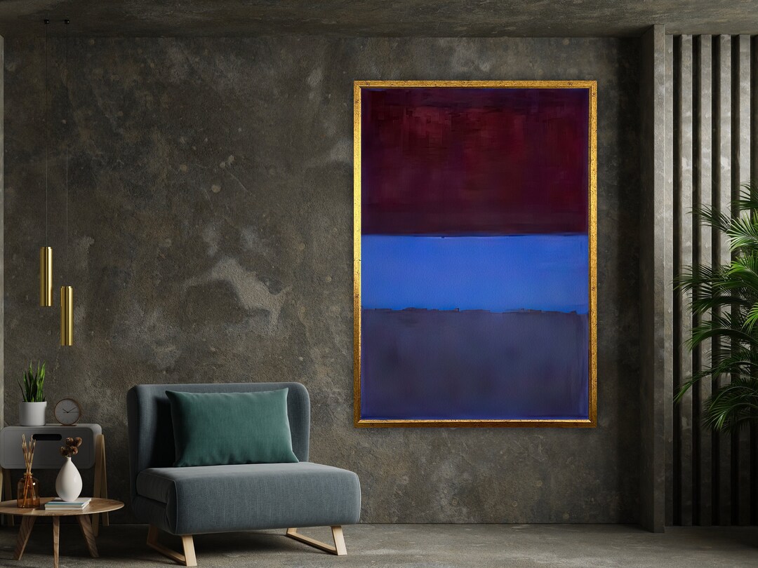Mark Rothko Posters, Art Exhibition Print, Modern Wall Decor, Abstract ...