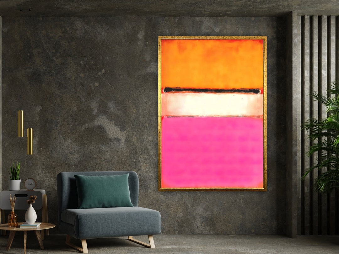 Mark Rothko White Center Canvas Art Reproduction, Rothko Reproduction ...