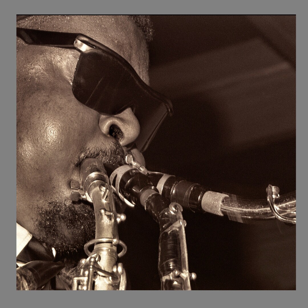 Rahsaan Roland Kirk Playing Three Horns Live Concert Performance Candid ...