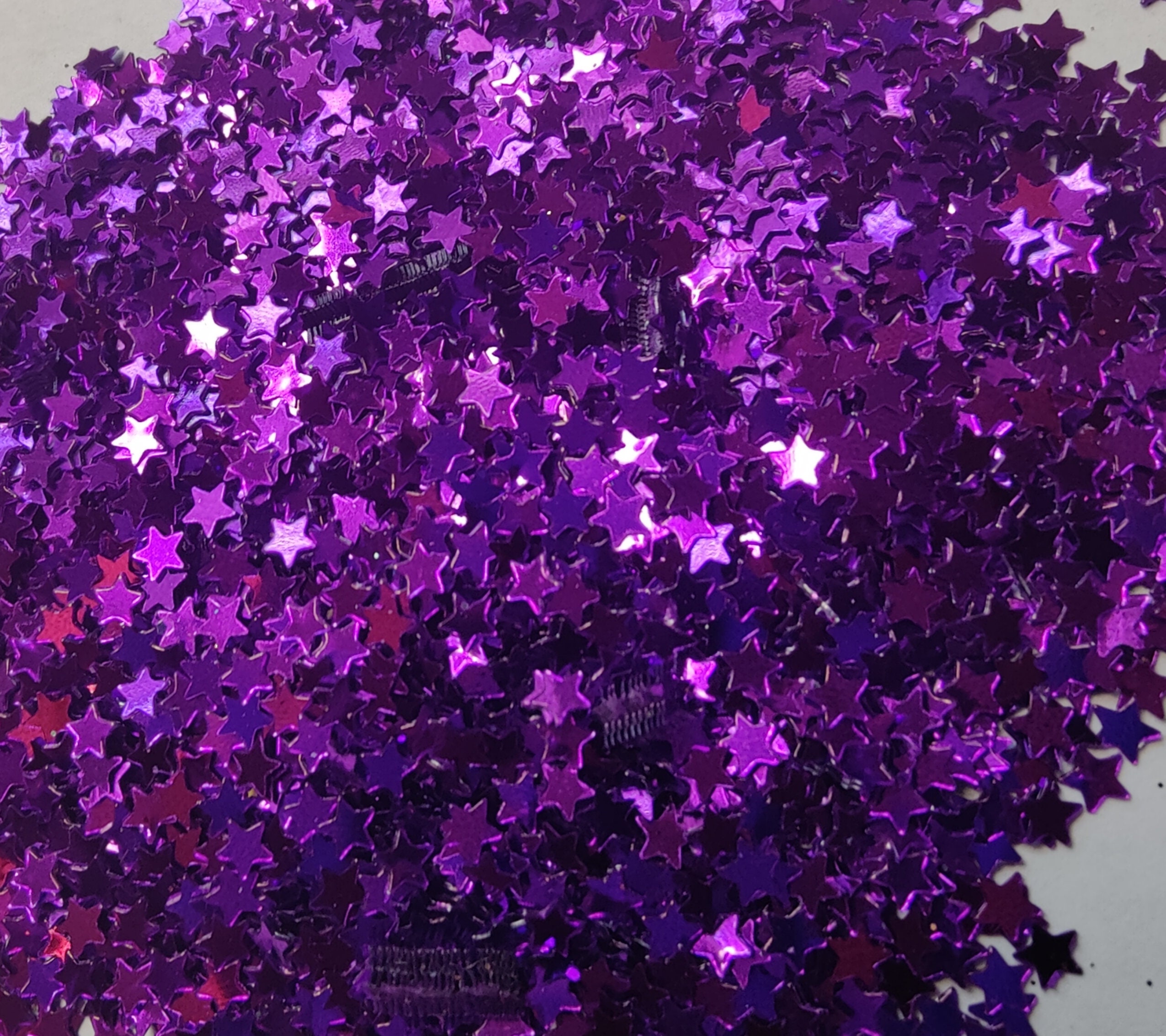 Shaped Glitter, Glitter Stars, Purple Chunky Glitter, Decorative ...