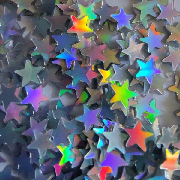Holographic Stars - Etsy