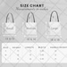 AOP Tote Bag Size Chart Printify Aop Tote Bag Mockup Size Comparison MWW Tote Bag Size Guide ...