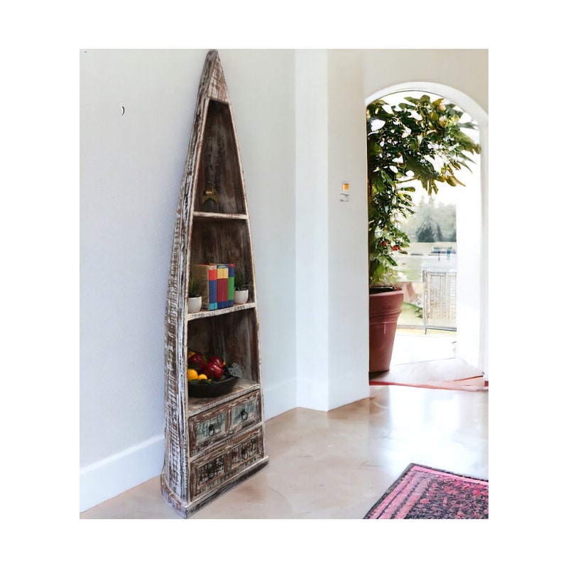 Rustic Bookcase - Etsy