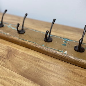 NEW Rustic Coat Hooks, Reclaimed Wood, Entryway, Towel Hooks, Country Wall Mounted Hooks - Etsy