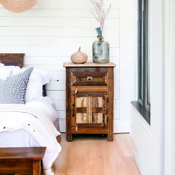 Rustic Side Table - Etsy