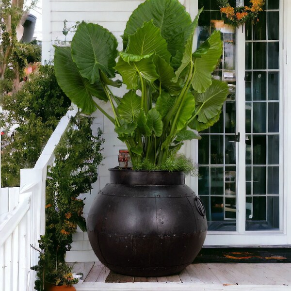 Large Vintage Planters - Etsy