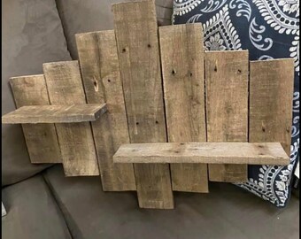 Handmade Rustic Wall Shelf - Etsy
