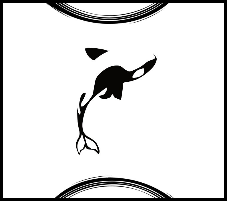 Orca Cut Files PNG JPG PDF Commercial Use Digital Cut - Etsy