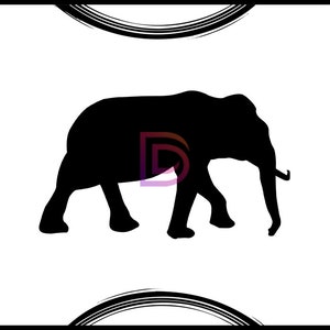 Elephant SVG Bundle, Elephant Dxf, Elephant Png, Elephant Eps, Elephant ...