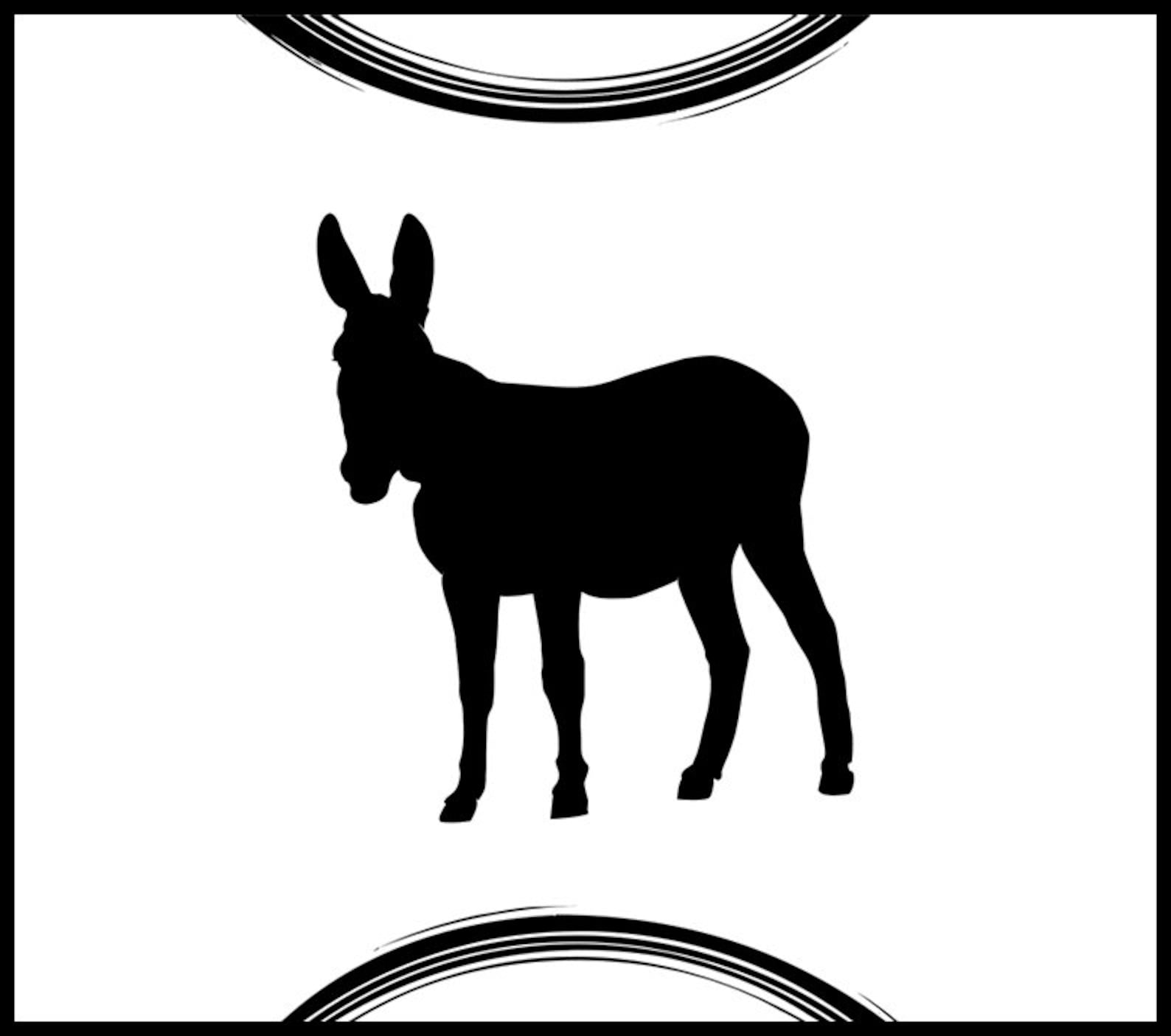40 Donkey SVG Bundle, Donkey Dxf, Donkey Png, Donkey Eps, Donkey Vector ...