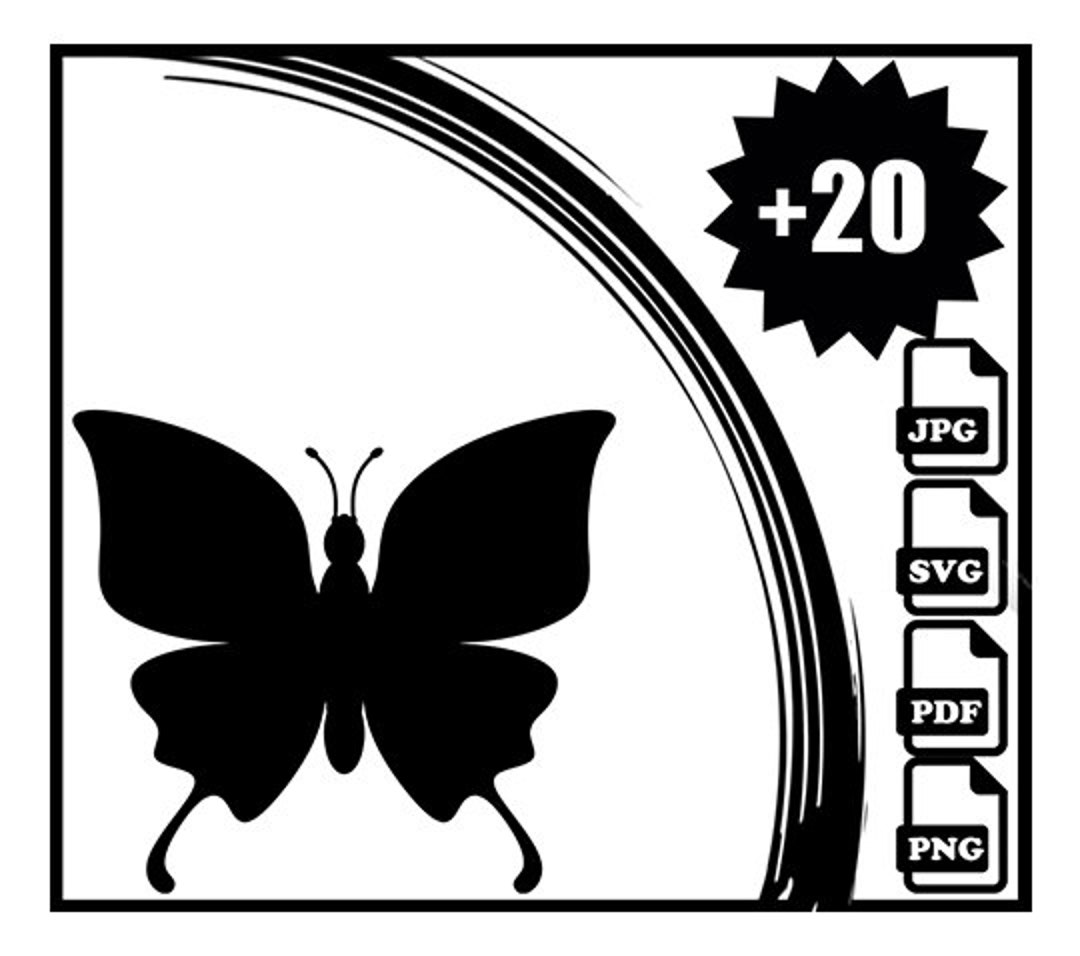 Butterfly SVG Bundle, Butterfly JPG, Butterfly Png, Butterfly PDF ...
