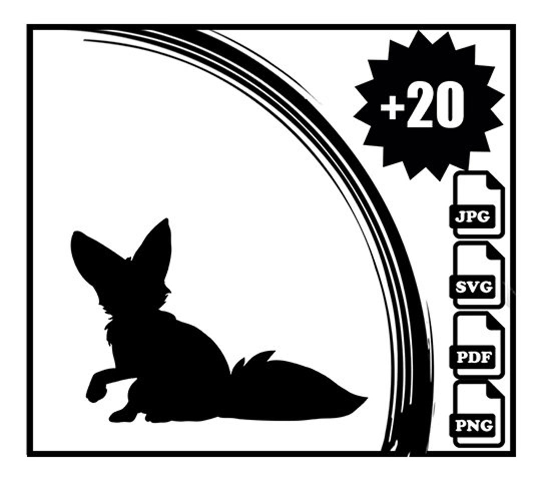 Fox SVG, Fox Clipart, Fox Silhouette Bundle, Fox Png, Fox Cricut Files ...