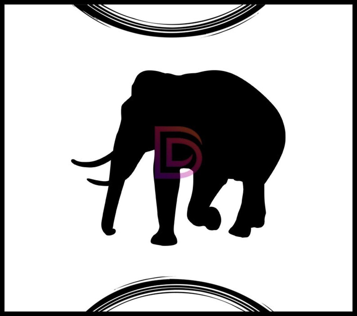 Elephant SVG Bundle, Elephant Dxf, Elephant Png, Elephant Eps, Elephant ...