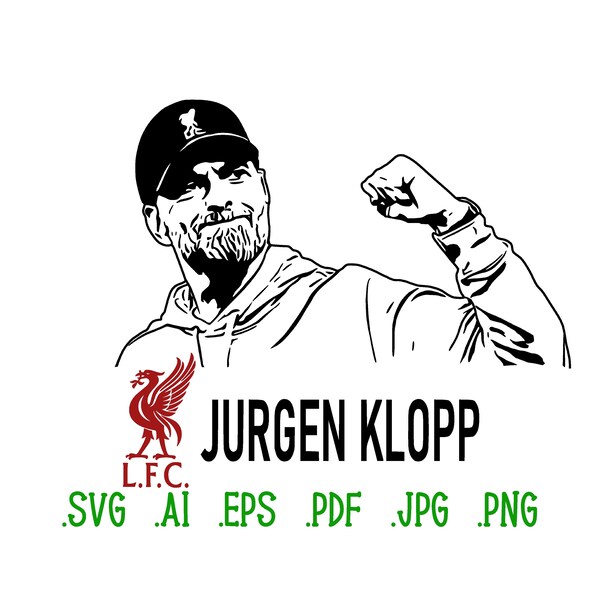 Jurgen Klopp Png - Etsy UK