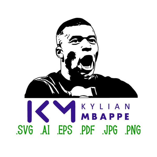 Kylian Mbappé Jpg - Etsy UK