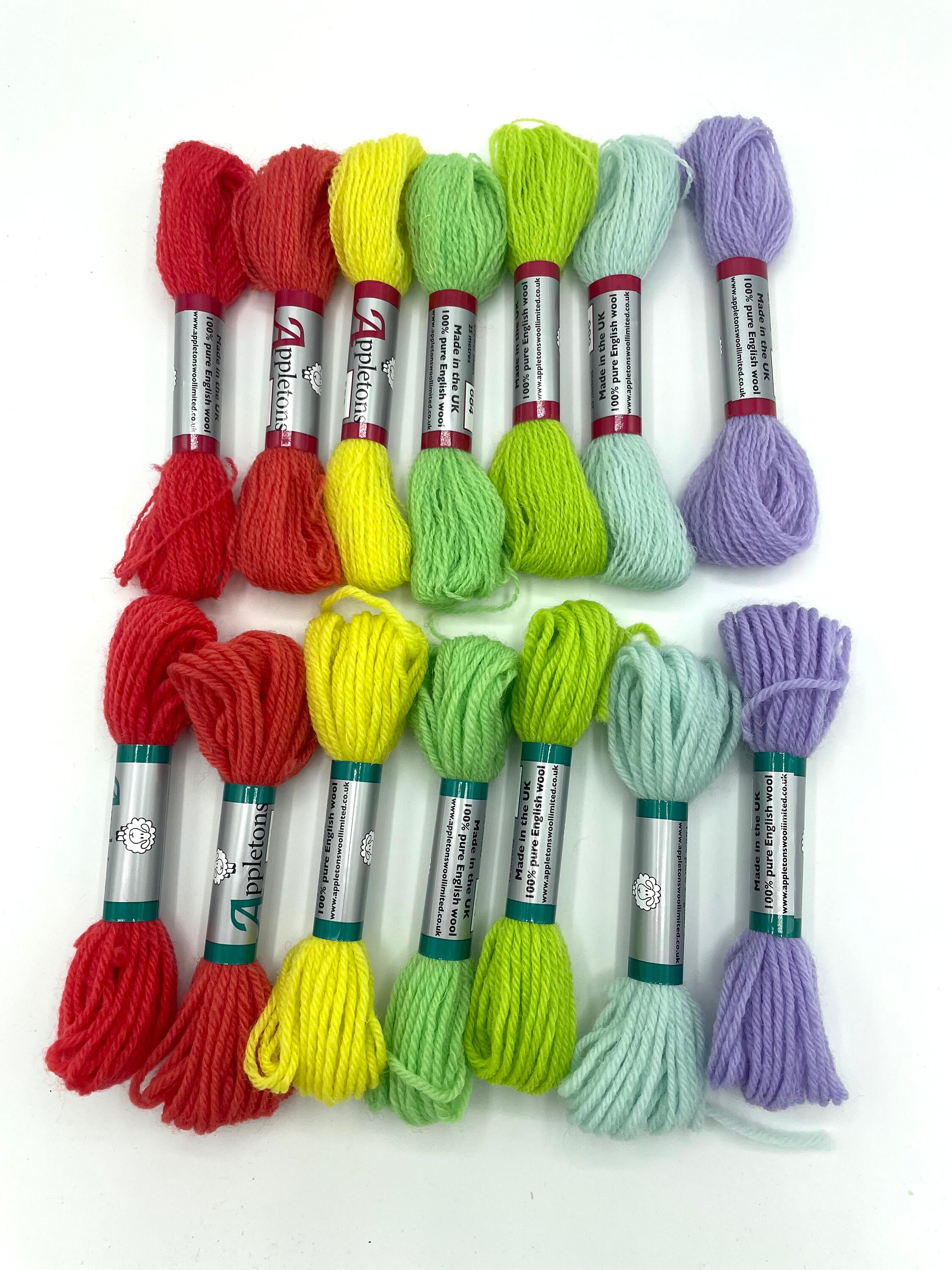 Appletons Yarn, Appletons Wool, Tapestry Wool, Crewel Wool, Cool Neon ...